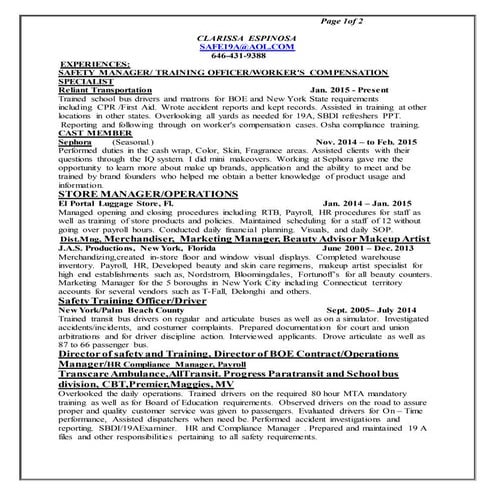 Sephora mv_resume_2016 (1) | PDF