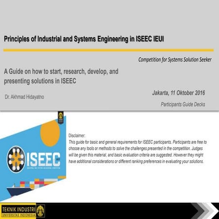 Systems Engineering Principles in Problem Solving | PPT