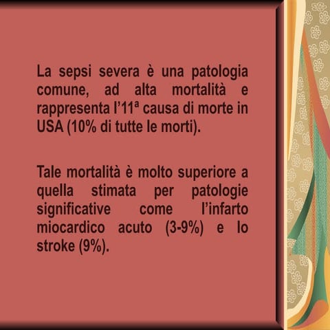 Sepsi E Complicanze | PPT | Diseases and Conditions | Medical Health