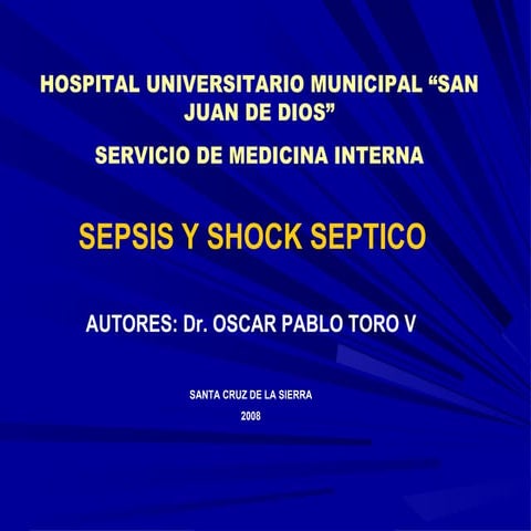 Sepsis 2 | PPT