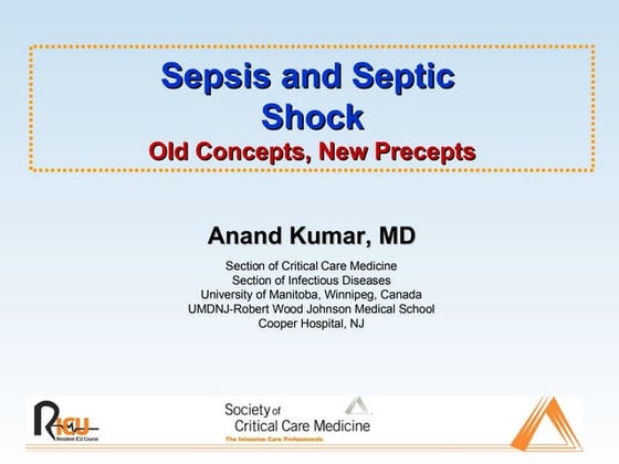 Sepsis for nurses | PPTX
