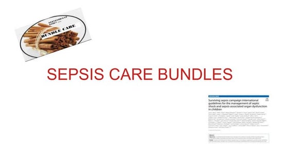 ICU Care Bundles | PPT | First Aid | Injuries