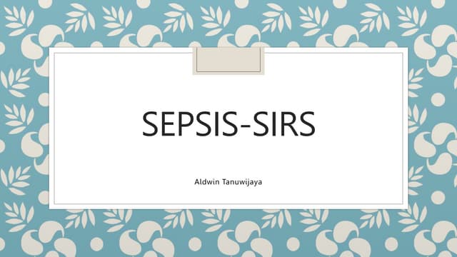 surviving sepsis campaign - latest guideline.pptx