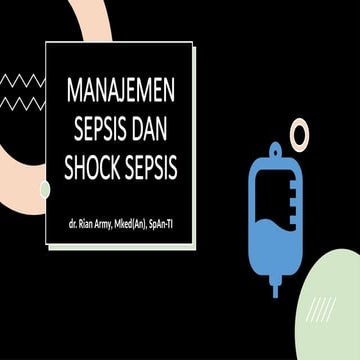 Comprehensive Management of Sepsis and Septic Shock: Early Detection to ...