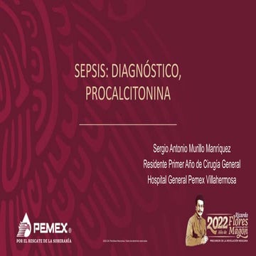 Diagnóstico Sepsis PCT | PPT