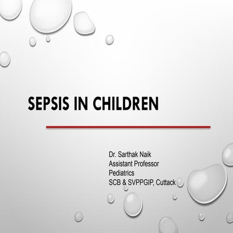 Sepsis In Children brief overview to students .pptx