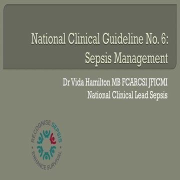 sepsismanagement for residents and medical students | PDF