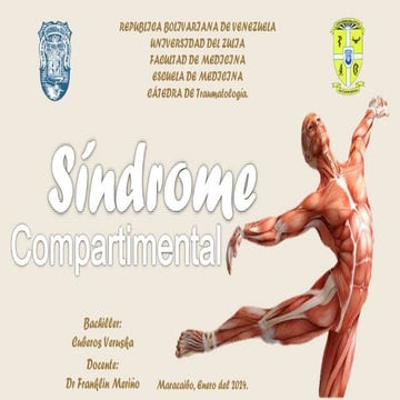 Sindrome compartimental de miembros Superiores y miembros inferiores | PPTX