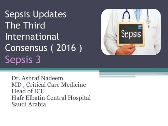 Sepsis for nurses | PPTX