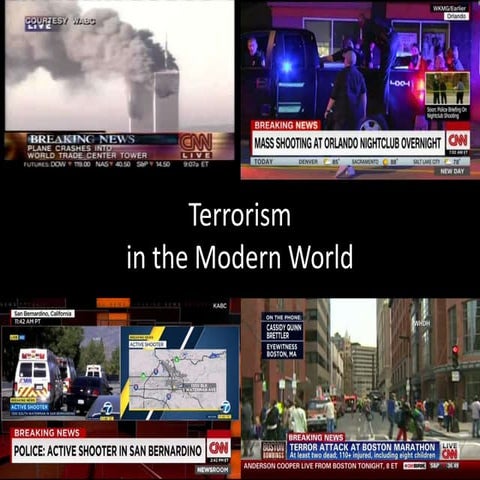 Terrorism in the Modern World | PPT