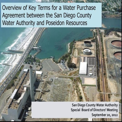 Water Talks: Emergency Storage Project | PDF