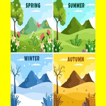 Season of the Year: What's your favorite season? | PPTX