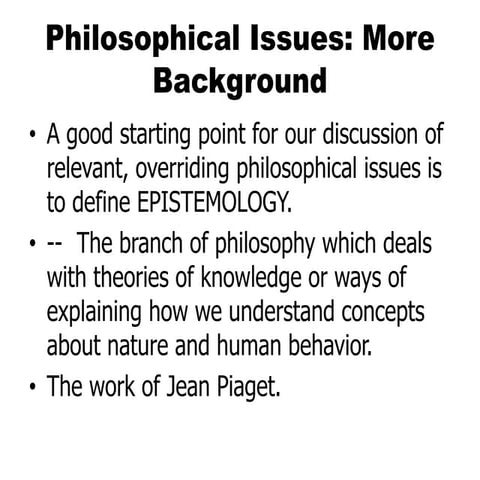 September 10 - Philosophy of Science - Continued Discussion).ppt