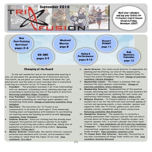TriFusion Newsletter - Sept.'10 | PDF