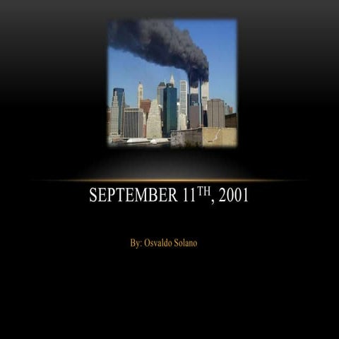 September 11th, 2001 | PPT