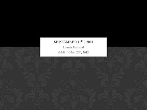 9/11 PowerPoint | PPTX