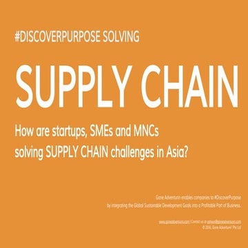 Amazon supply chain management | PPTX