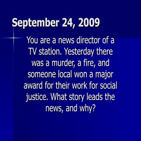 September 24, 2009 | PPT