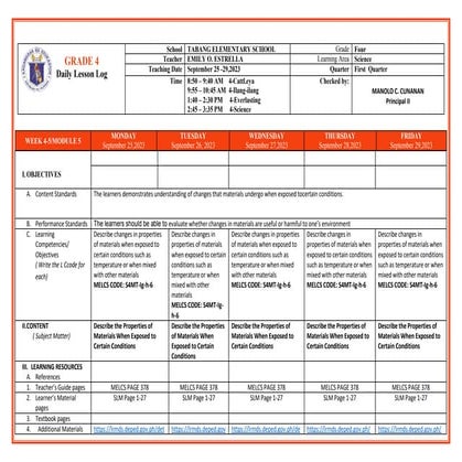 SEPTEMBER 25-29-2023-Grade-4-DLL-MELCBASED-MODULE1-Quarter-1-Week-5-EMILY-O.-ESTRELLA- ESP ...
