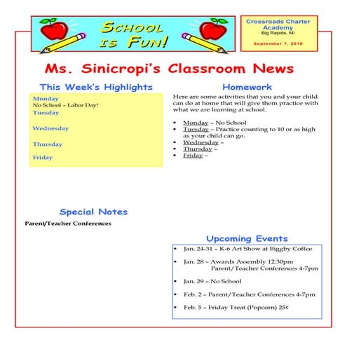 Slp school calendar | PDF