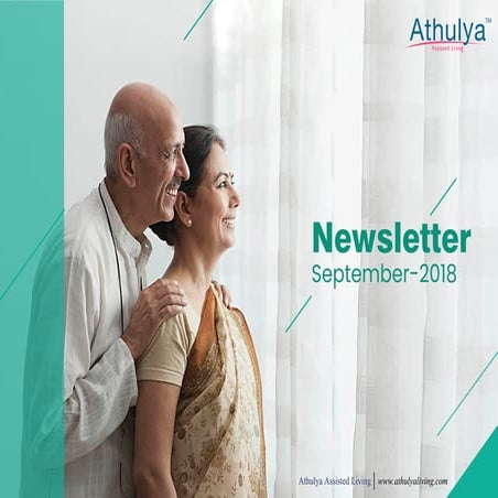 Fall prevention | September Newsletter | Senior welfare | PPT