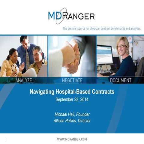 Navigating Hospital-Based Contracts | PDF