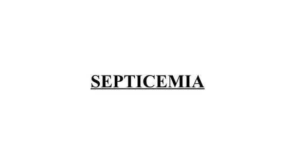 Sepsis | PPTX