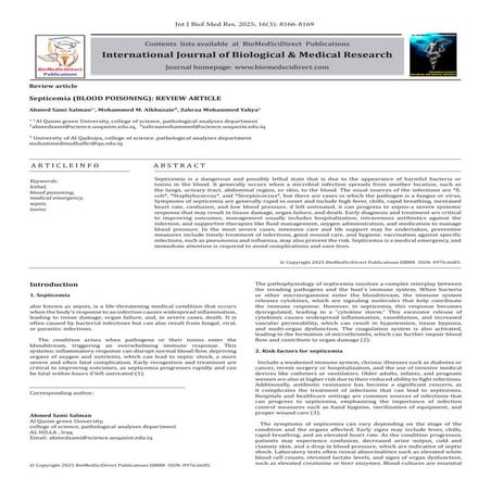 Septicemia (BLOOD POISONING) REVIEW ARTICLE.pdf