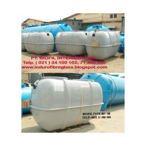 Septic tank biofil | PDF