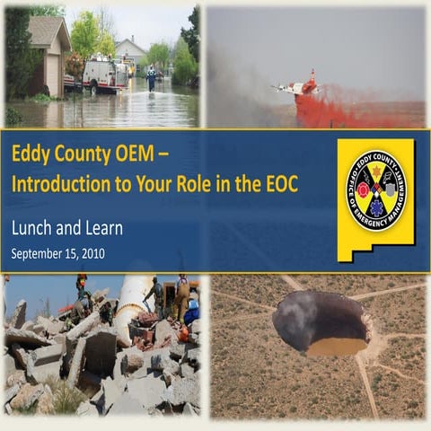 Eoc Operations And Management Training Mod 0 | PPT