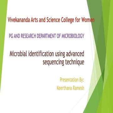 Microbial Identification Sequencing Kr Pdf