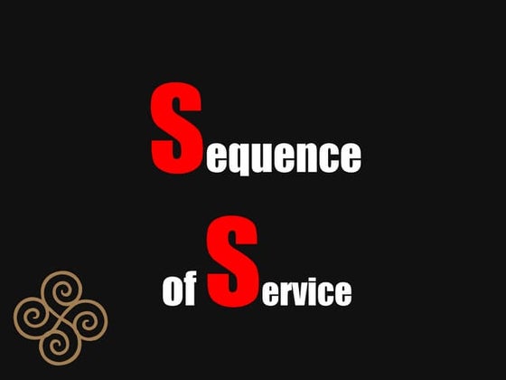 Sequence of service | PPTX | Food & Drink