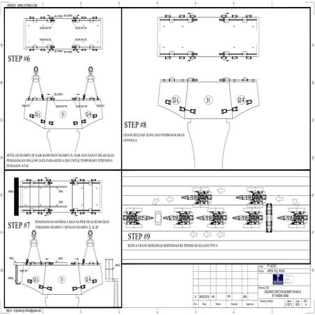 Sequence erection segment 2 r and 2l layout2 | PDF