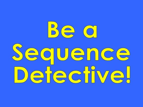 Lesson plan sequence of events | DOCX