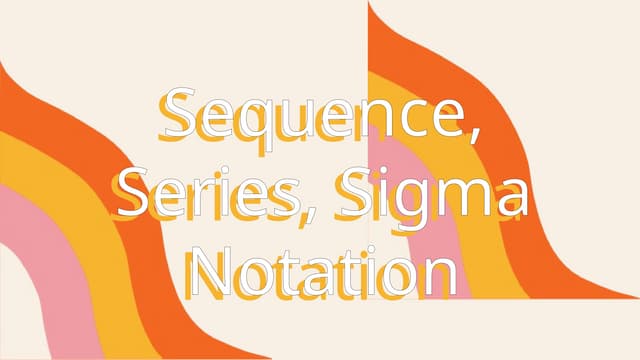 5_Week-5_ PRE CALCULUS SIGMA NOTATION Series.pdf