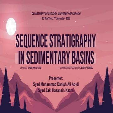 Sequence Stratigraphy in Sedimentary Basins | PDF