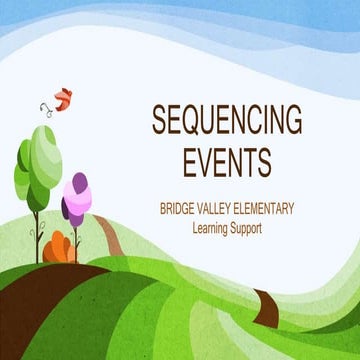 Sequencing ppt | PPTX
