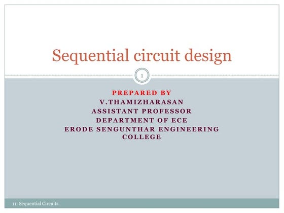 DOMINO LOGIC CIRCUIT (VLSI) | PPT