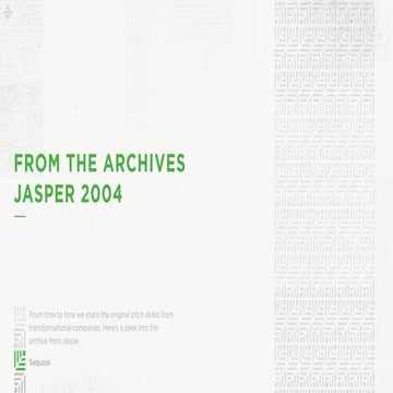 From the Archives: Jasper 2004 | PPT