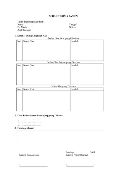 Format timbang terima new | DOCX