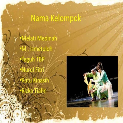 Tari Serampang 12 (powerpoint XI IPA4) | PPTX