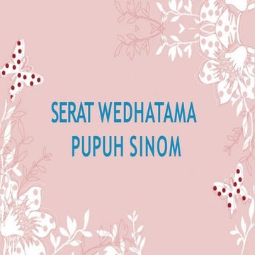 Materi Serat Wedhatama Pupuh Sinom 1-18.pptx