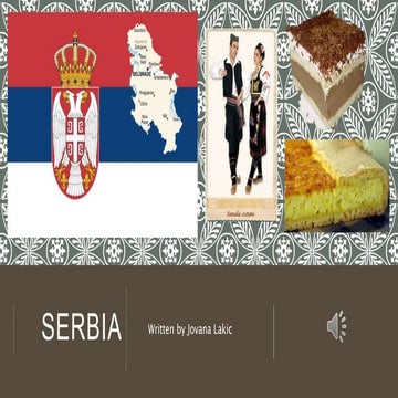 The Republic of Serbia | PPTX