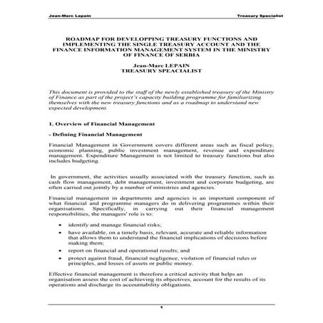 Template for drafting a treasury law | DOC