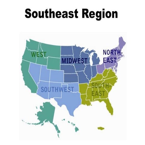 Southeast Region Powerpoint Presentation | PPT