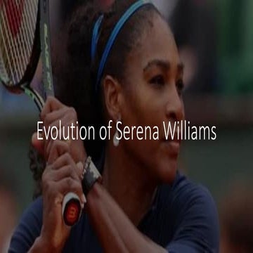 Serena williams powerpoint | PDF