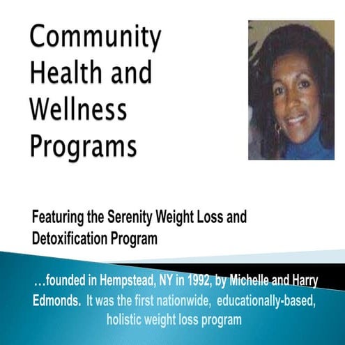 COMMUNITY-BASED HEALTH INITIATIVES | PPTX