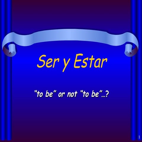 SER and ESTAR | PPT