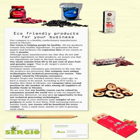 Natural sweets made from nature | PDF