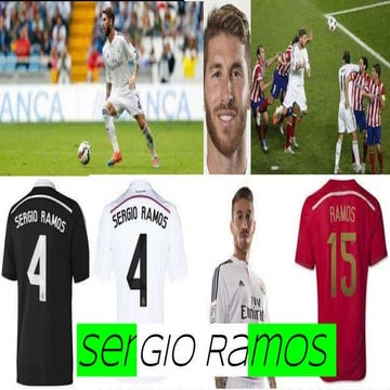 Successful people: Sergio Ramos | PPT